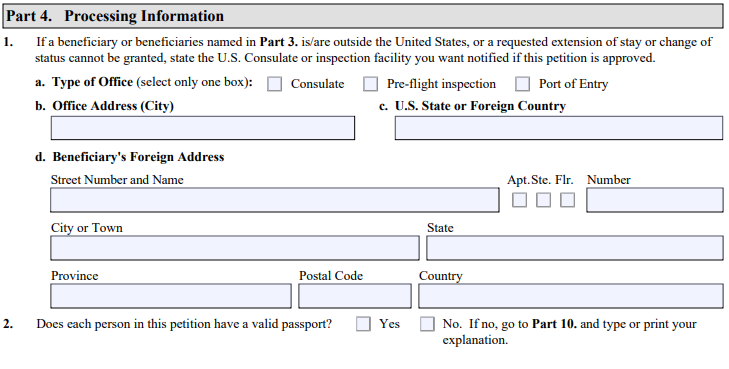 Petition for Nonimmigrant Worker, Form I-129 - onblick